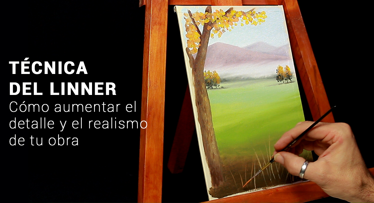 TECNICA DEL LINNER - Aprende A Pintar Con Oleo